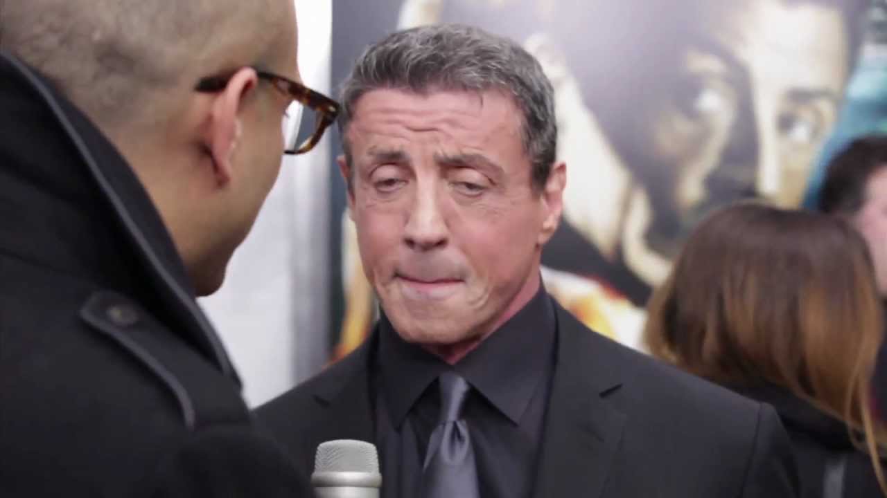 'Bullet to the Head' NY Red Carpet: Jack Rico talks to Sylvester ...
