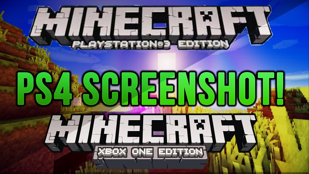 Minecraft: PS/Xbox: PS4/TU14 SCREENSHOTS (CONFIRMED FEATURES!) - YouTube