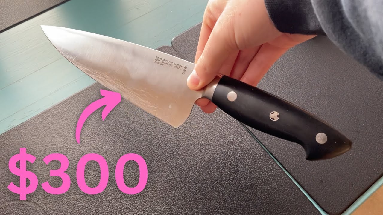 Sharpening 2 Knives the Professional Way! Bob Kramer Knife - YouTube