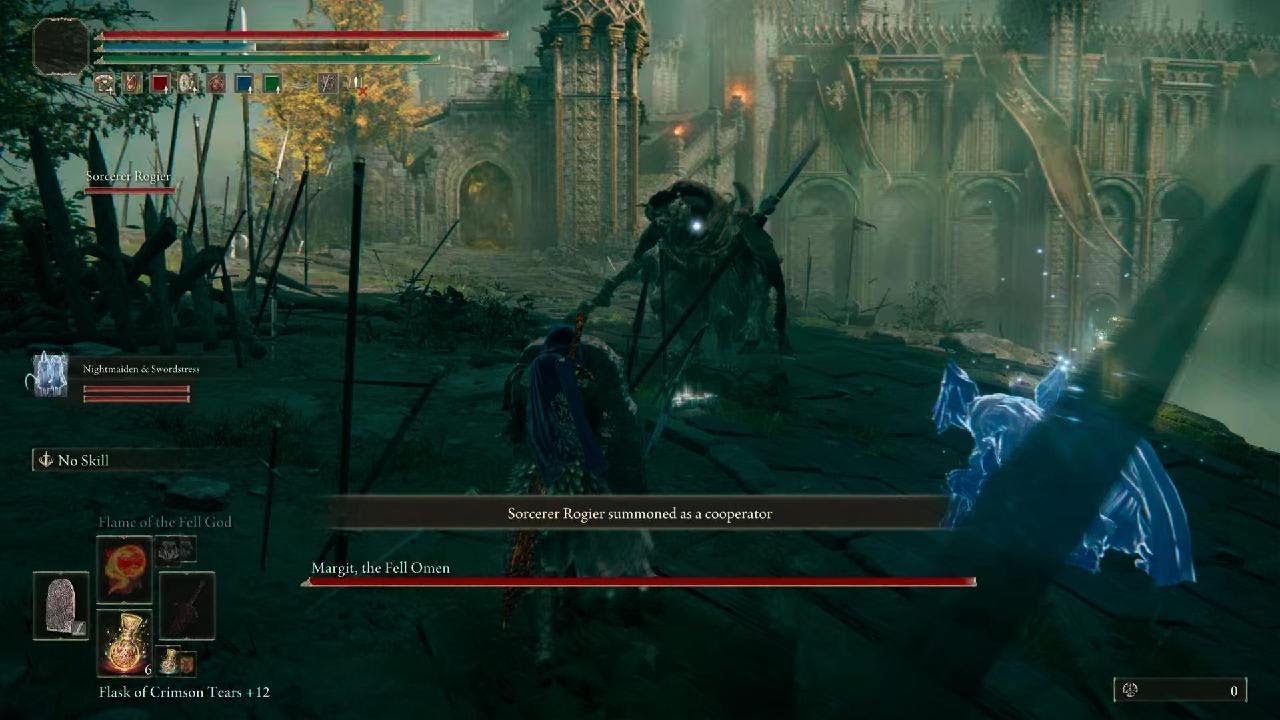 ELDEN RING - Summons Fight Solo - Margit Vs Sorcerer Rogier and ...