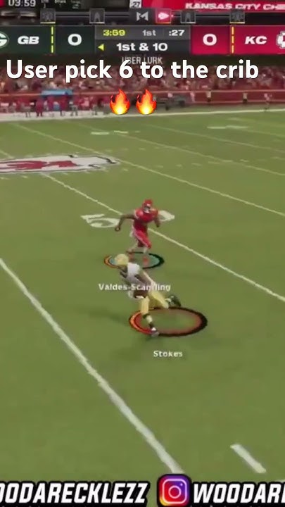 User Pick To The Crib🔥🔥 Madden24 Madden23 Interception Picksix