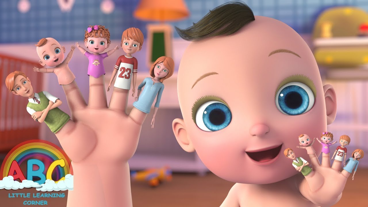 Finger Family | Nursery Rhymes & Kids Songs | Abc Little Learning ...