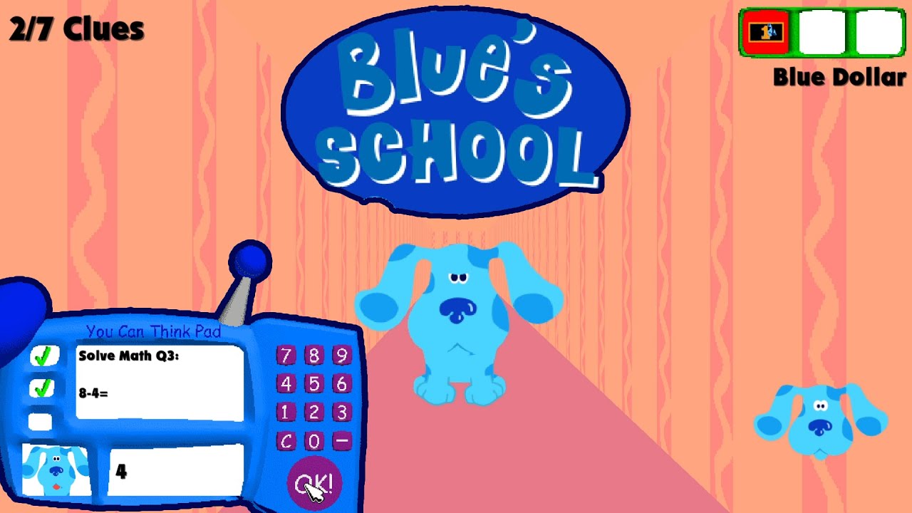Blue's School // Blue the Dog Mod Baldi's Basics - YouTube