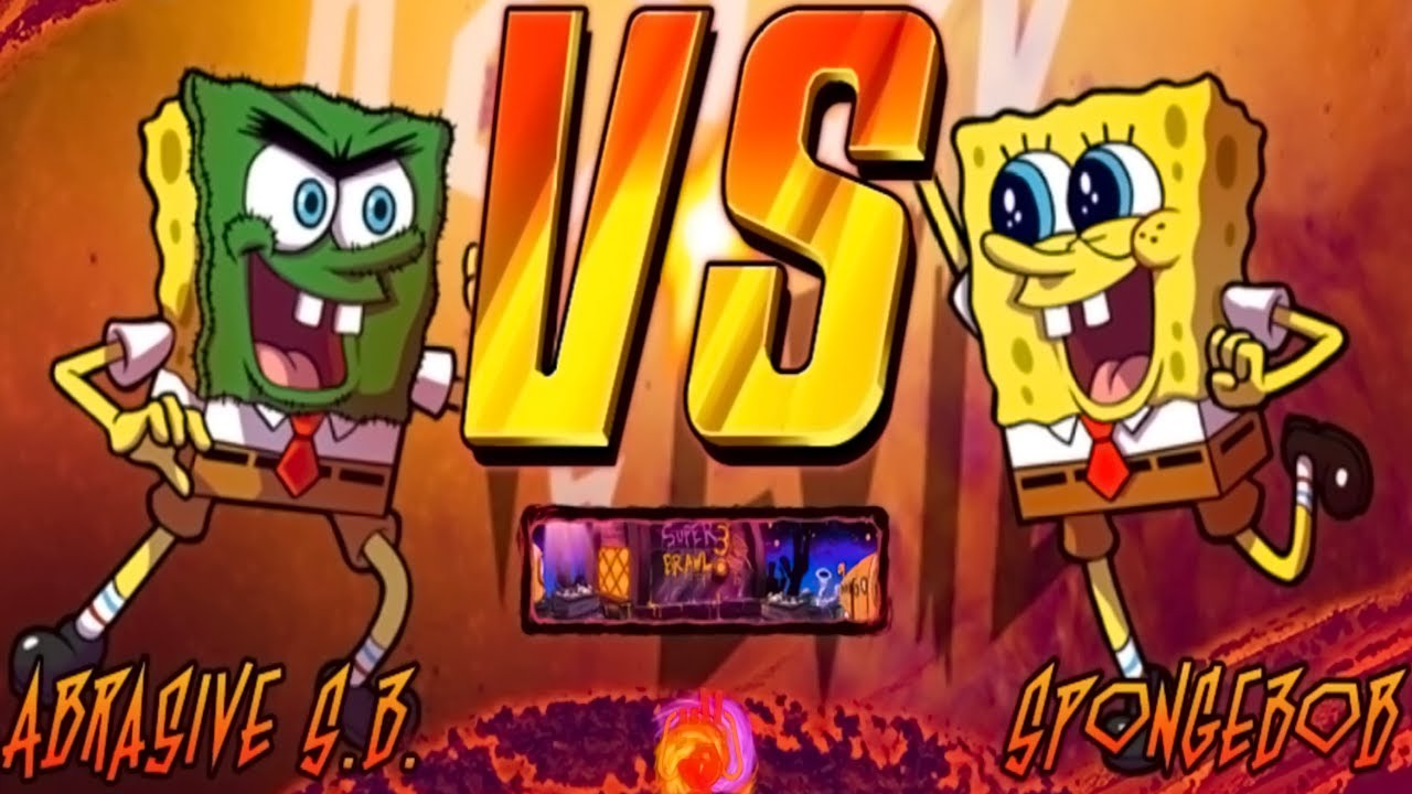 Super Brawl 3 Good vs Evil Hard Tournament - Abrasive Spongebob vs Best ...