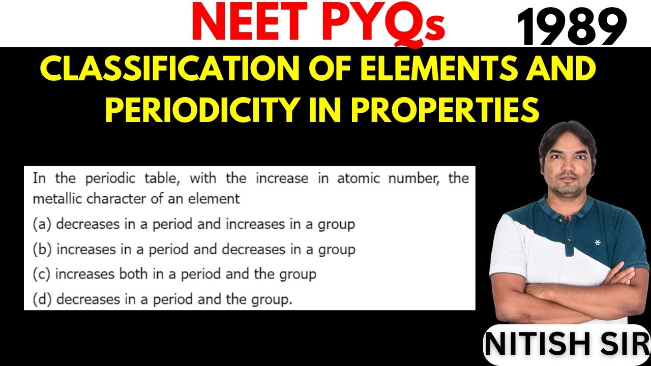 In the periodic table, with the increase in atomic number, the metallic ...