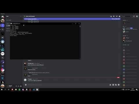 Simple discord raid tool test - YouTube