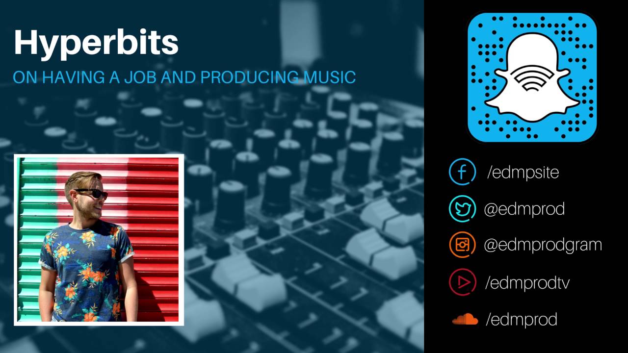 Having a Full time Job & Producing Music with Hyperbits - YouTube
