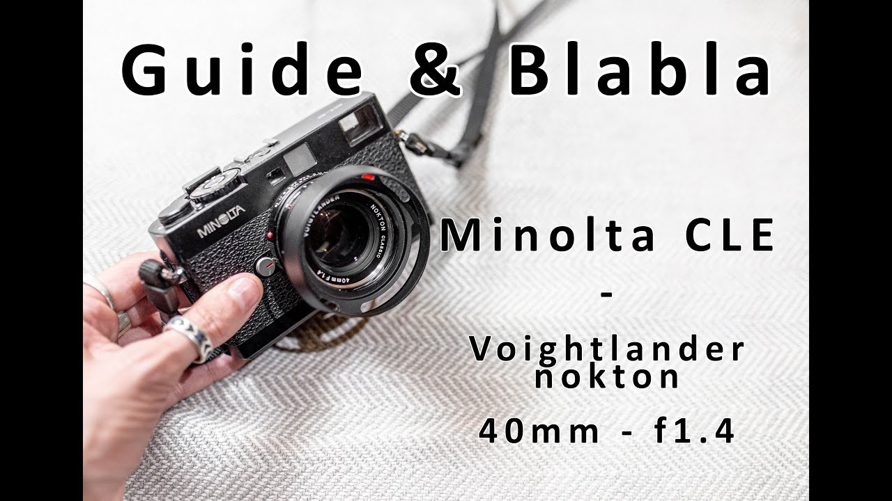 Minolta CLE - Guide & discutions - YouTube