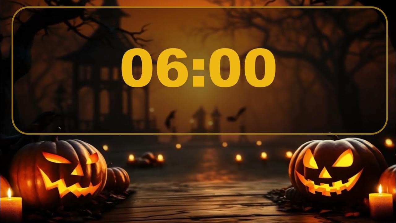 Spooky Halloween 10-Minute Timer | Haunted Countdown with Eerie Music ...