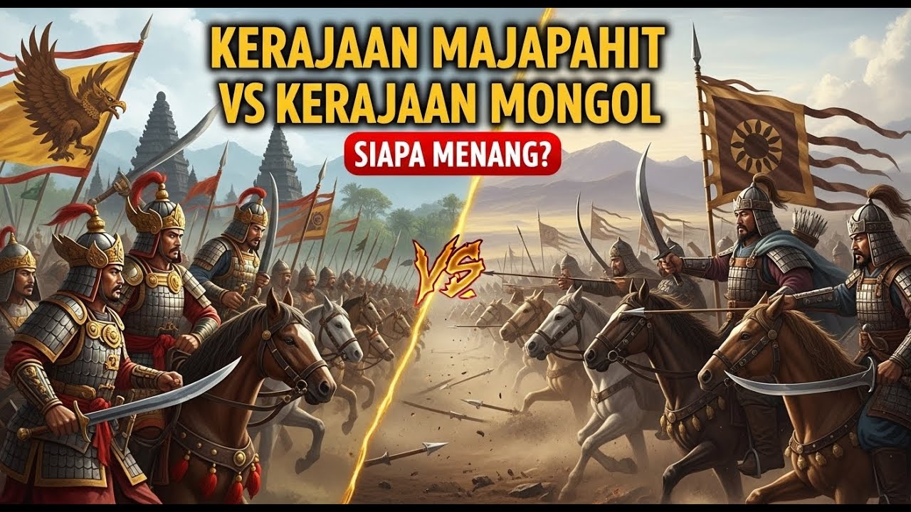 SEJARAH YANG TERLUPAKAN | KERAJAAN MAJAPAHIT VS KERAJAAN MONGOL SIAPA ...