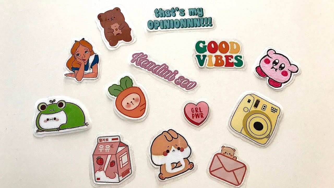 Sticker Yapımı | How To Make Sticker - YouTube