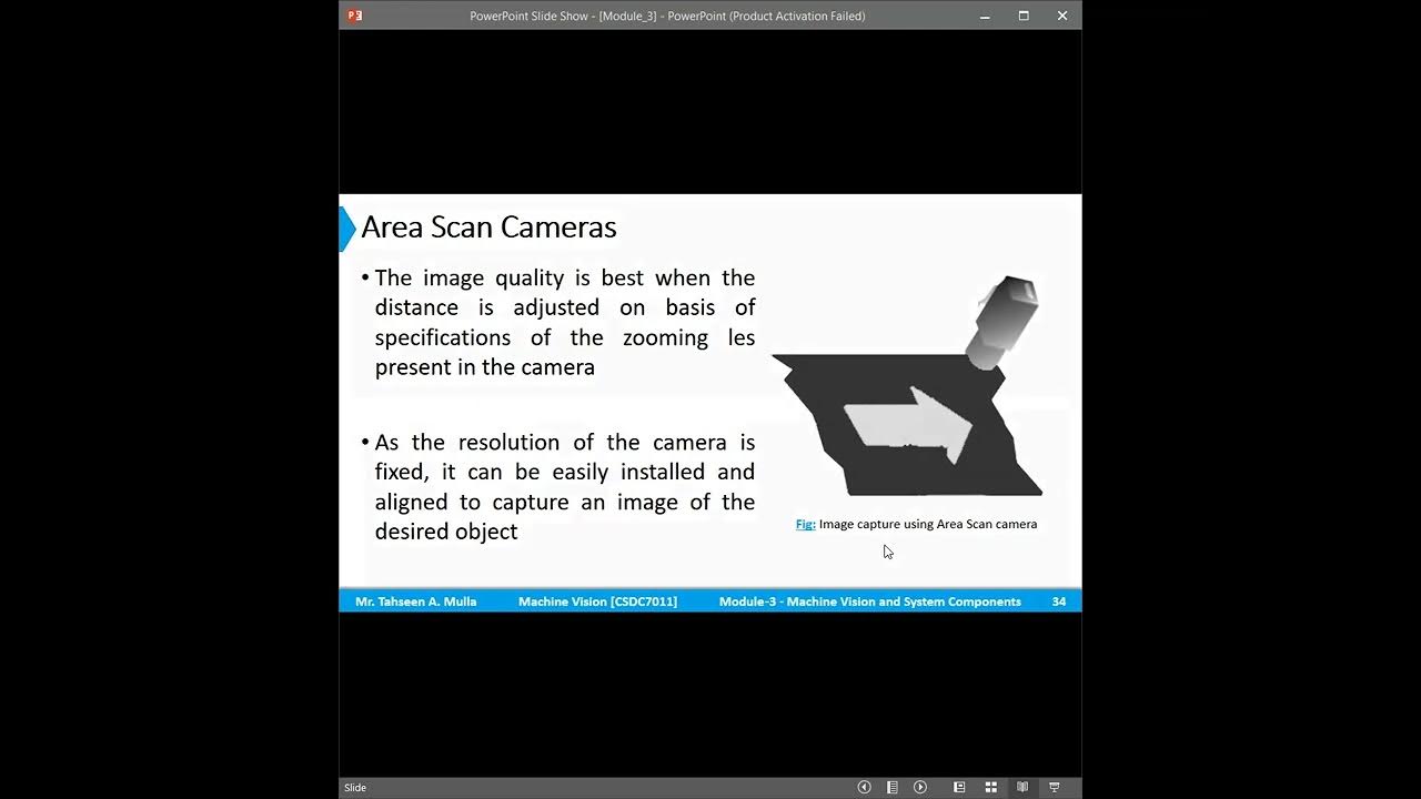 Machine Vision - Camera Types (Area Scan, Line Scan, Smart Cameras ...