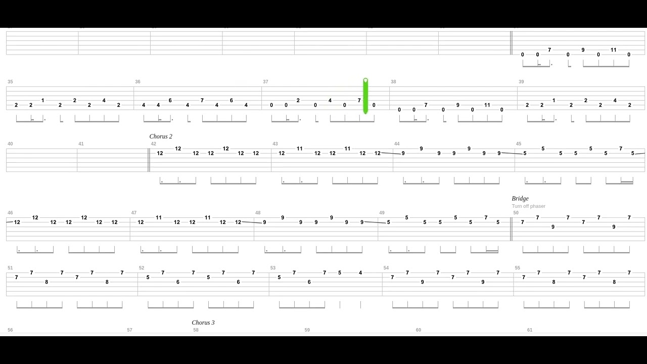 Demons Tab by Imagine Dragons + Guitar only + Guitar tab - YouTube