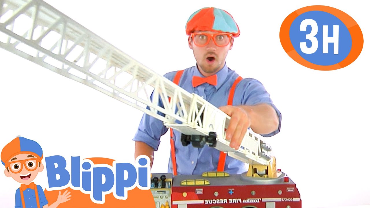 Who Doesn't Love A Firetruck | BLIPPI | Kids TV Shows | Cartoons For ...