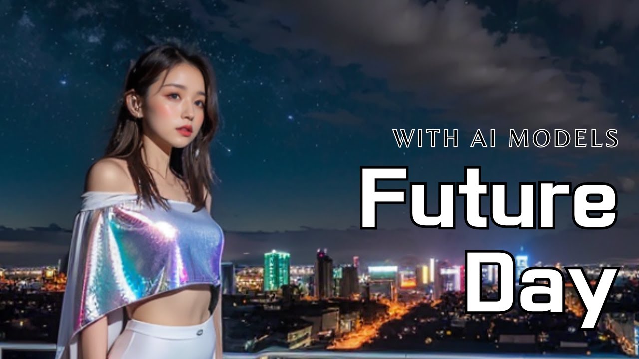 Future day with AI model [lookbook] - YouTube