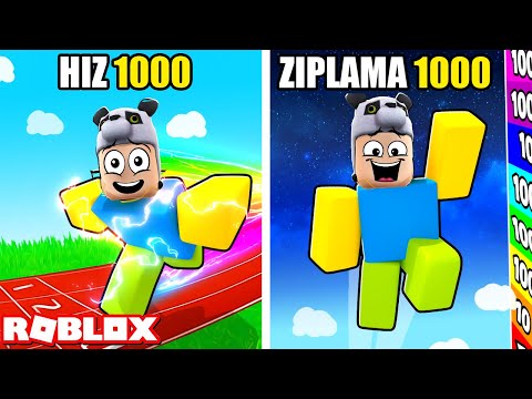 Her Saniyede +1 Hız ve +1 Zıplama Artıyor !  - Roblox