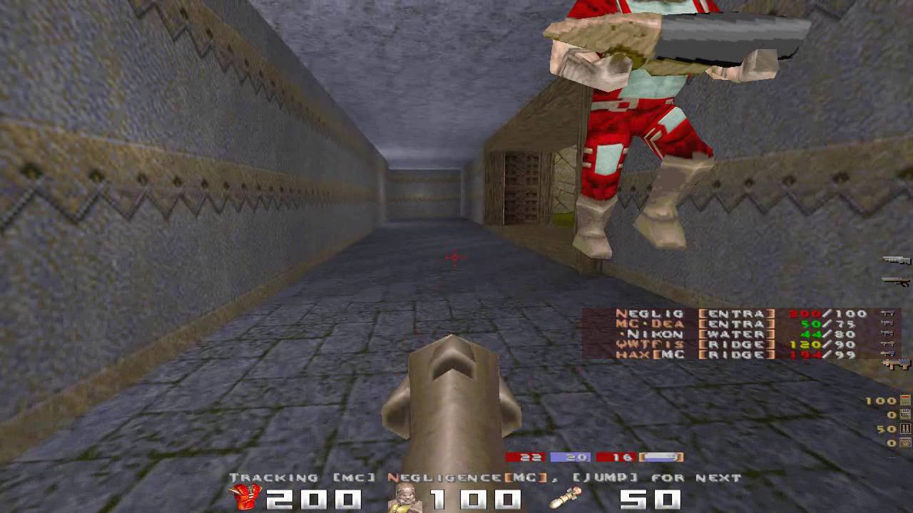 Quake Team Fortress (QWTF) - Mercenaries Clan vs. FOLD II, pt. 1 - YouTube