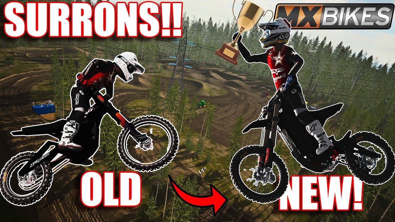 BRAND NEW SURRON VS OLD SURRON IN MXBIKES! (INSANE!) - YouTube