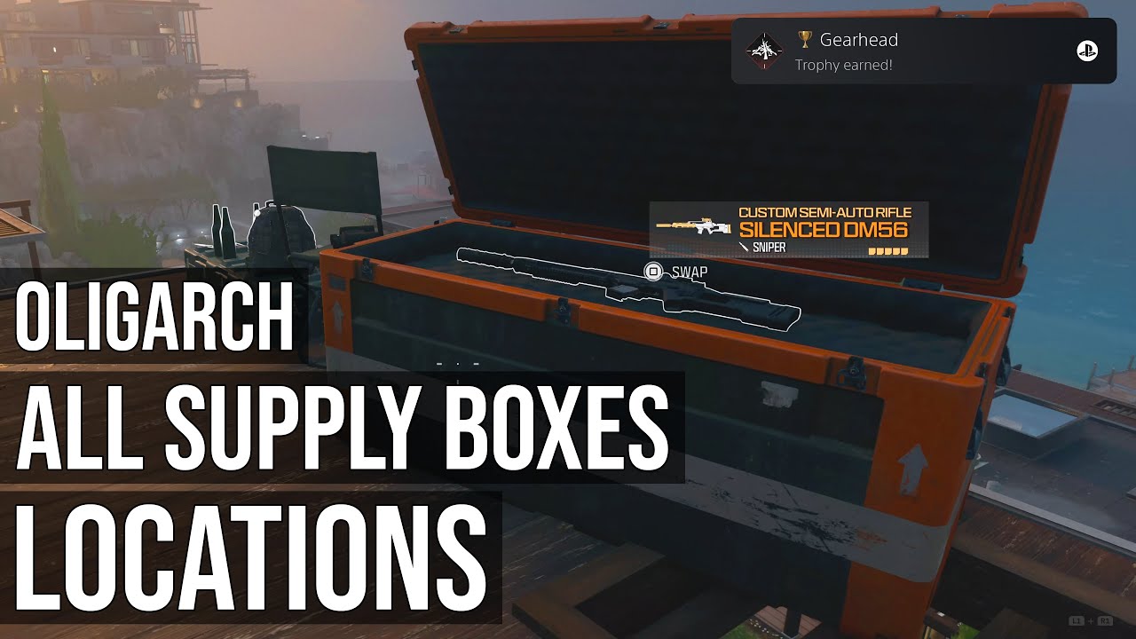 COD MW3 - All Supply Box Locations Oligarch - All Weapons, Items and ...