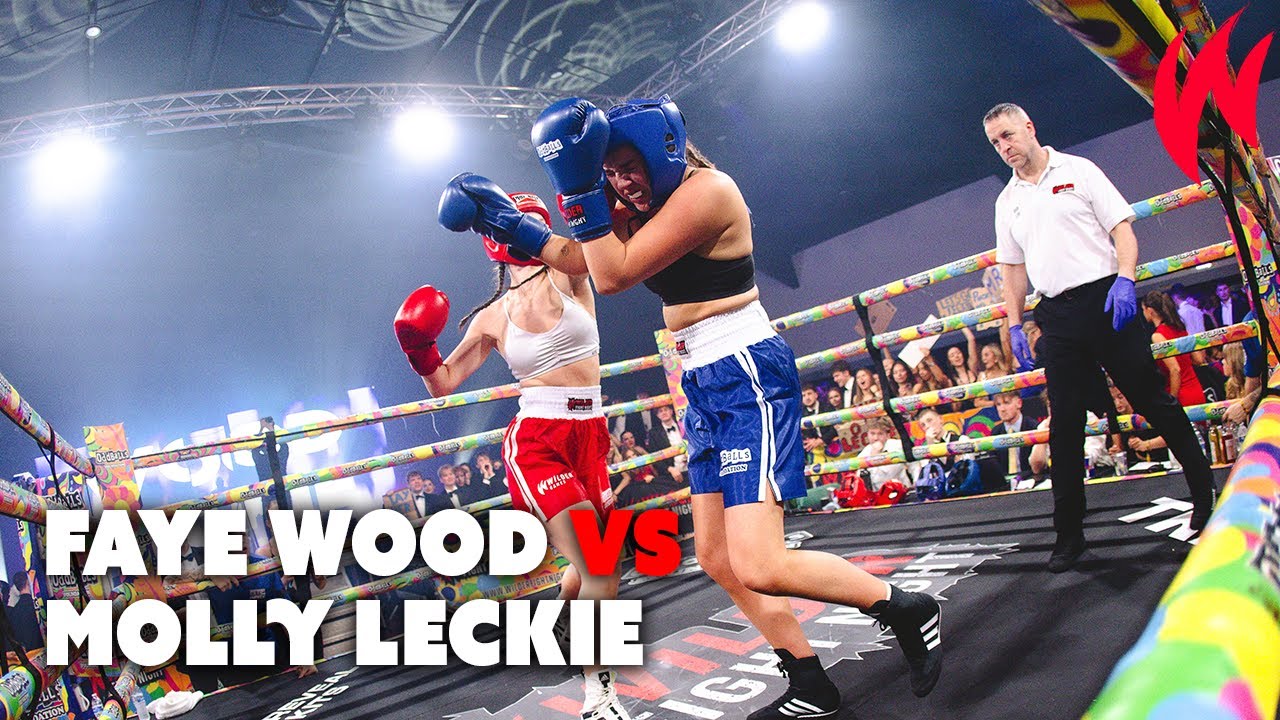 Faye Wood VS Molly Leckie - Fight Night Durham: Round 12 - YouTube