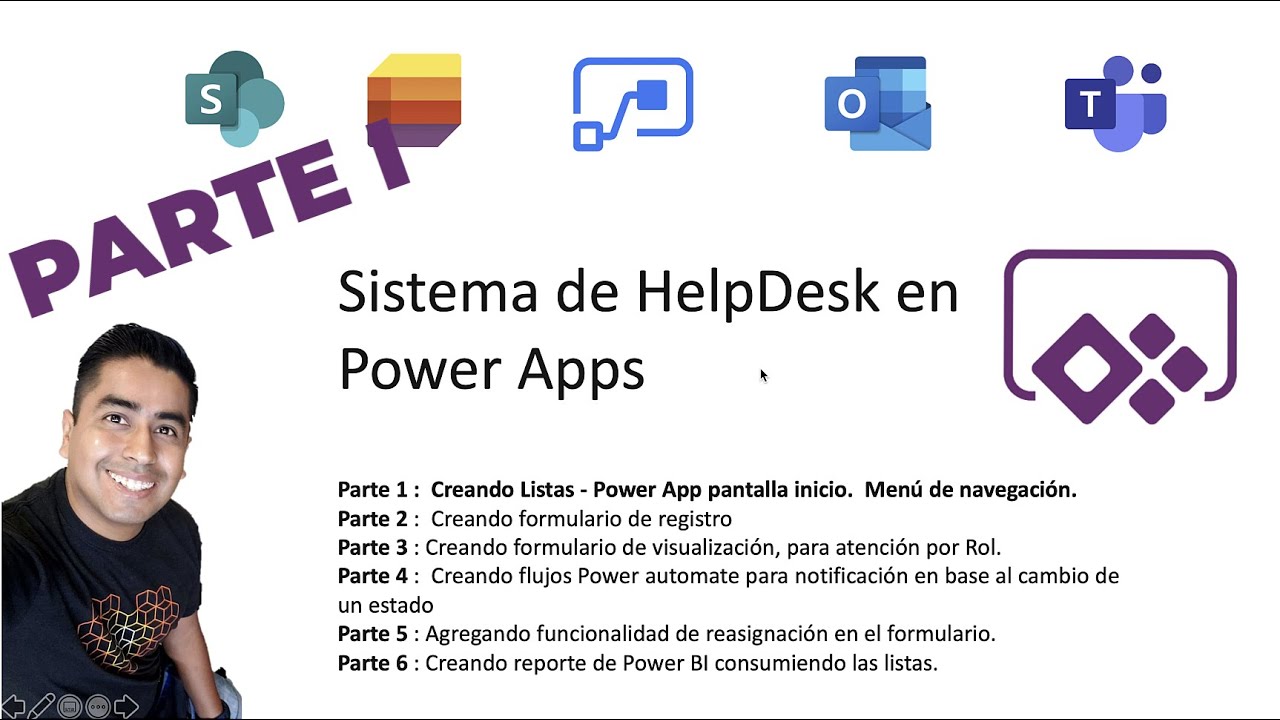 Parte I - Sistema Helpdesk en Power Apps, creando el sitio de ...