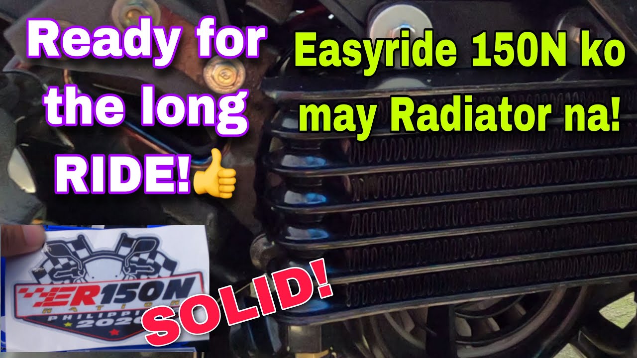 Easyride 150N Motorstar | Oil Cooler / Radiator Installation | ER150N ...