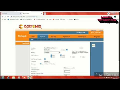 OPTRONICS WIFI WITH ONT CONFIGURATION I TIC FIBER - YouTube