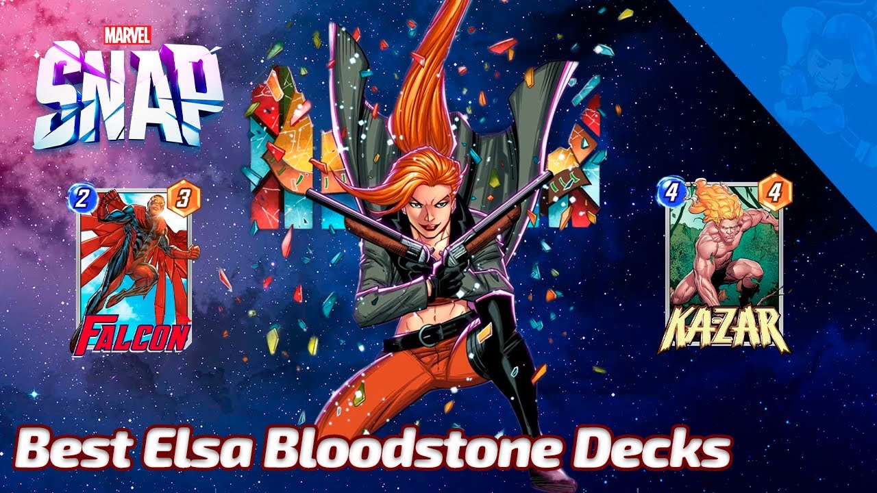 My Best Elsa Bloodstone Decks to try in Marvel SNAP - YouTube