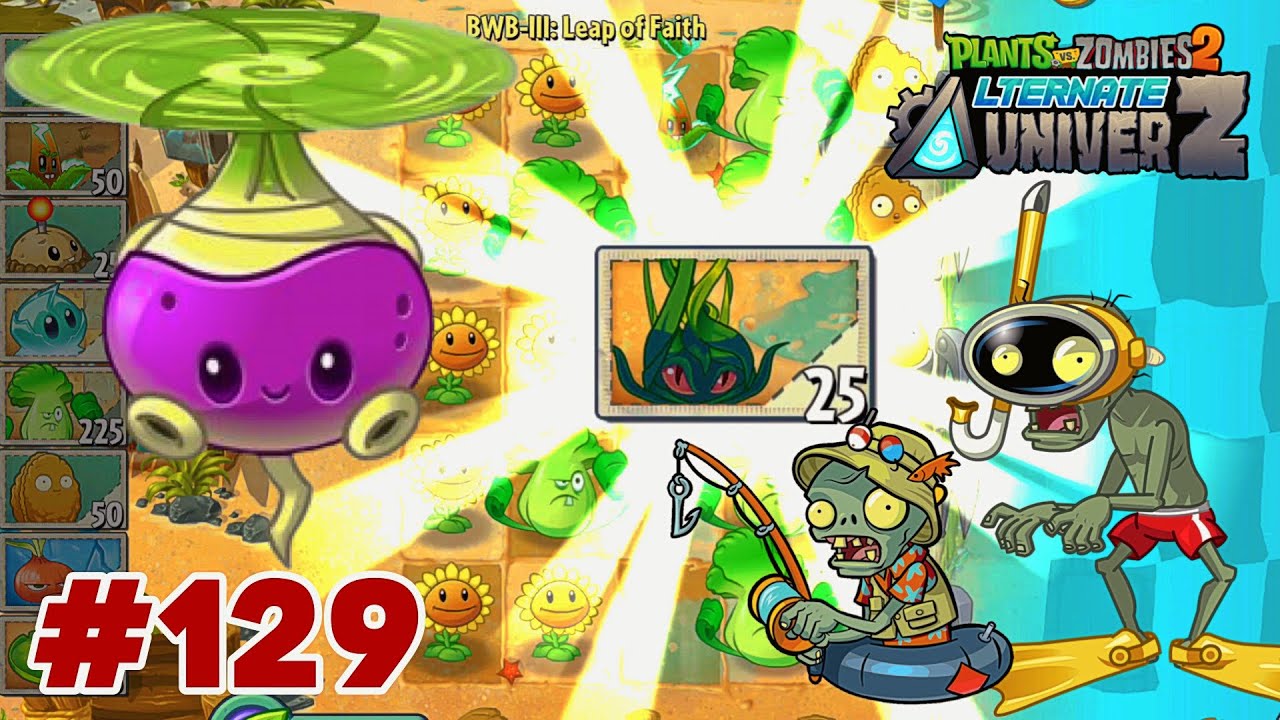 PVZ2 Big Wave Beach: Rotobaga Unlocks Tangle Kelp!@PvZ2_Clash - YouTube