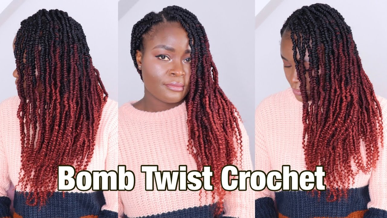Model Model Bomb Twist Crochet Braids / 2X Large Bomb Twist - YouTube
