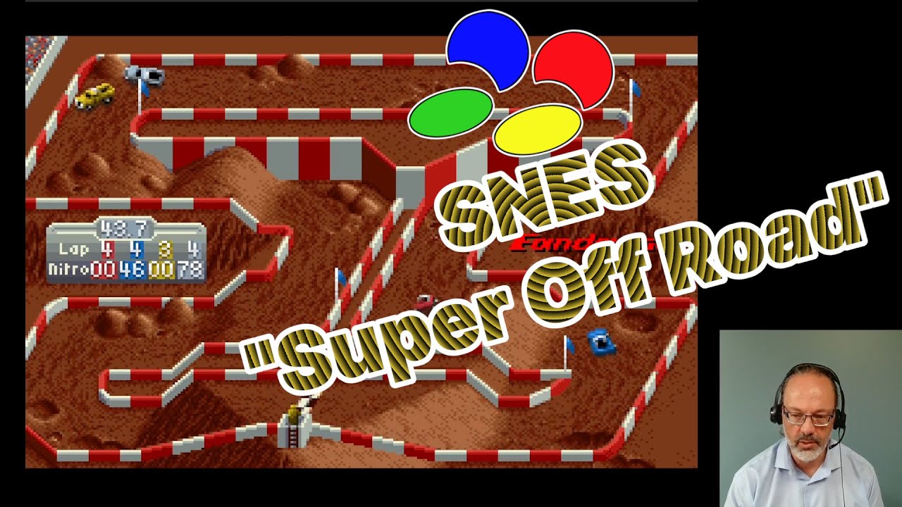 SNES Game Play, Super Off Road - YouTube