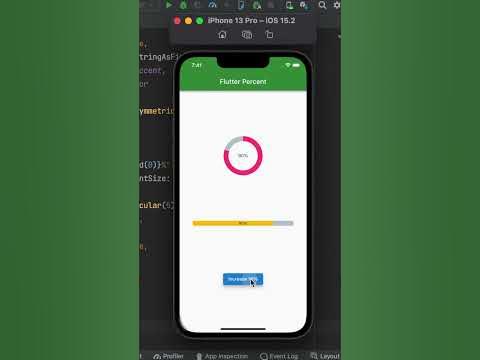 Percentage Indicator | Circular & Linear Progress #shorts #flutter - YouTube