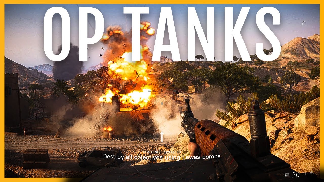Battlefield 5 : Surviving Overpowered Tanks - Full Gameplay | BFV ...