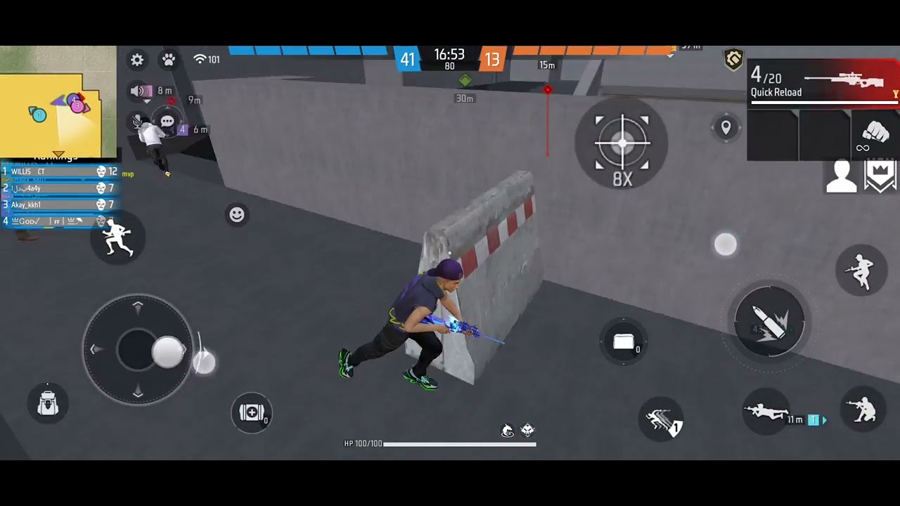 I Play Sniper Craftland Maps My 139th Video Free Fire & Booyah - YouTube