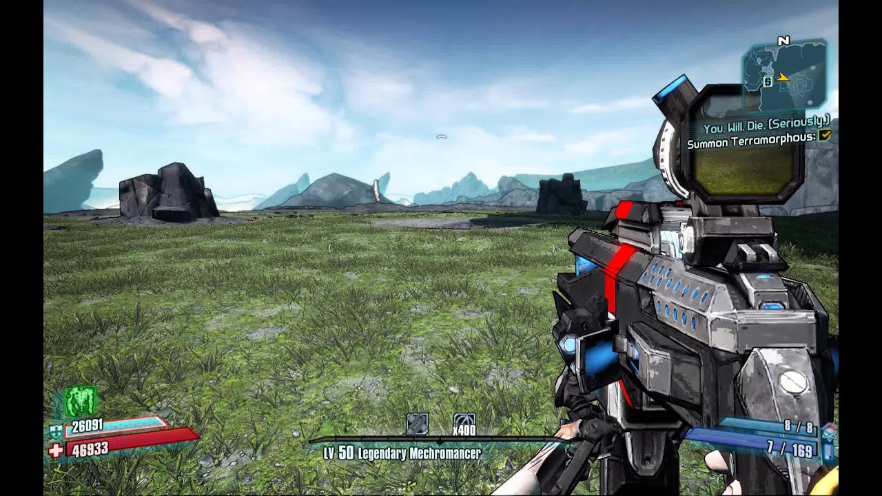 Borderlands 2 Legendary Relic :Blood of Terramorphous - YouTube