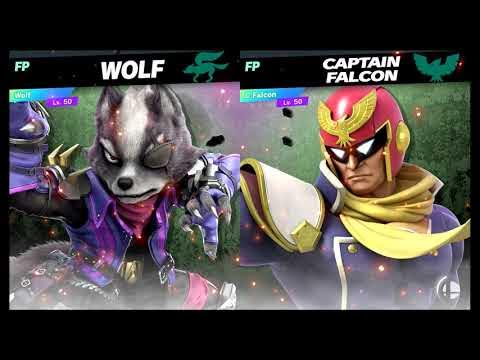 Super Smash Bros Ultimate Amiibo Fights – 9pm Wolf vs Captain Falcon - YouTube