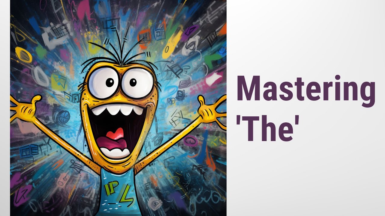 Mastering 'The': Making General Statements in English - YouTube