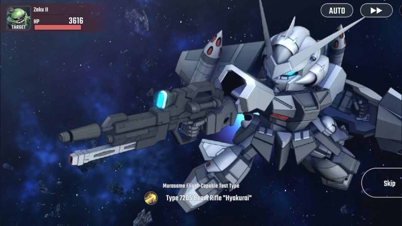 SD Gundam G Generation Eternal ~Murasame Flight Capable Test-Teype All ...