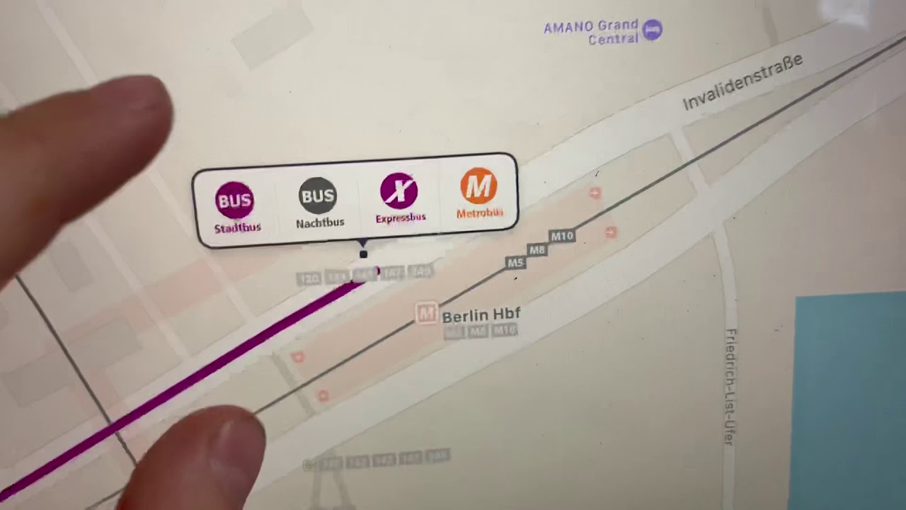 Bus 123: S+U Berlin Hauptbahnhof - Mäckeritzwiesen - YouTube