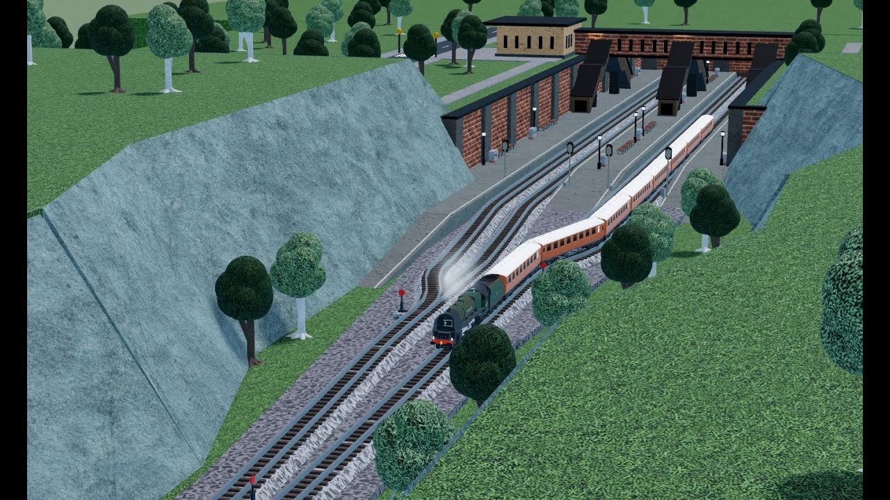 Eastingham To Glendale. RO-Scale Sandbox Season 2 Train Drive. - YouTube