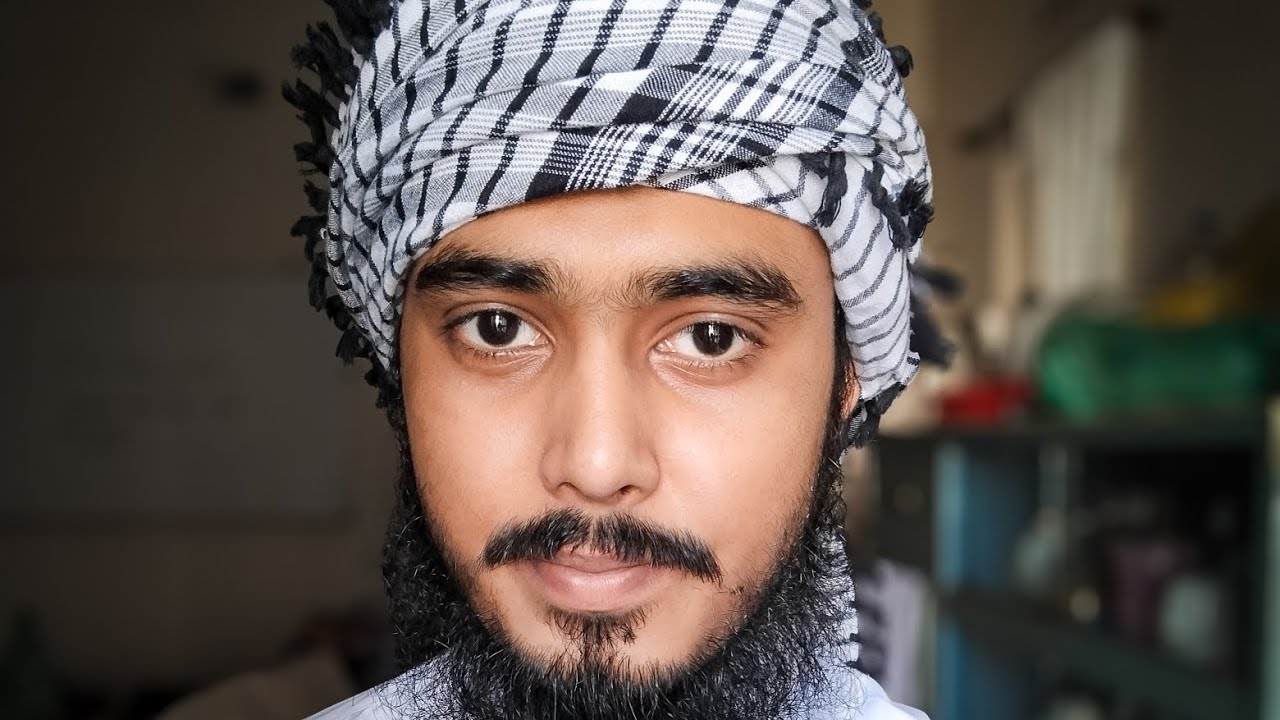 How to wrap a Head Scarf | Haji Rumal Badhar Niom | Rumal Bandhne Ka ...