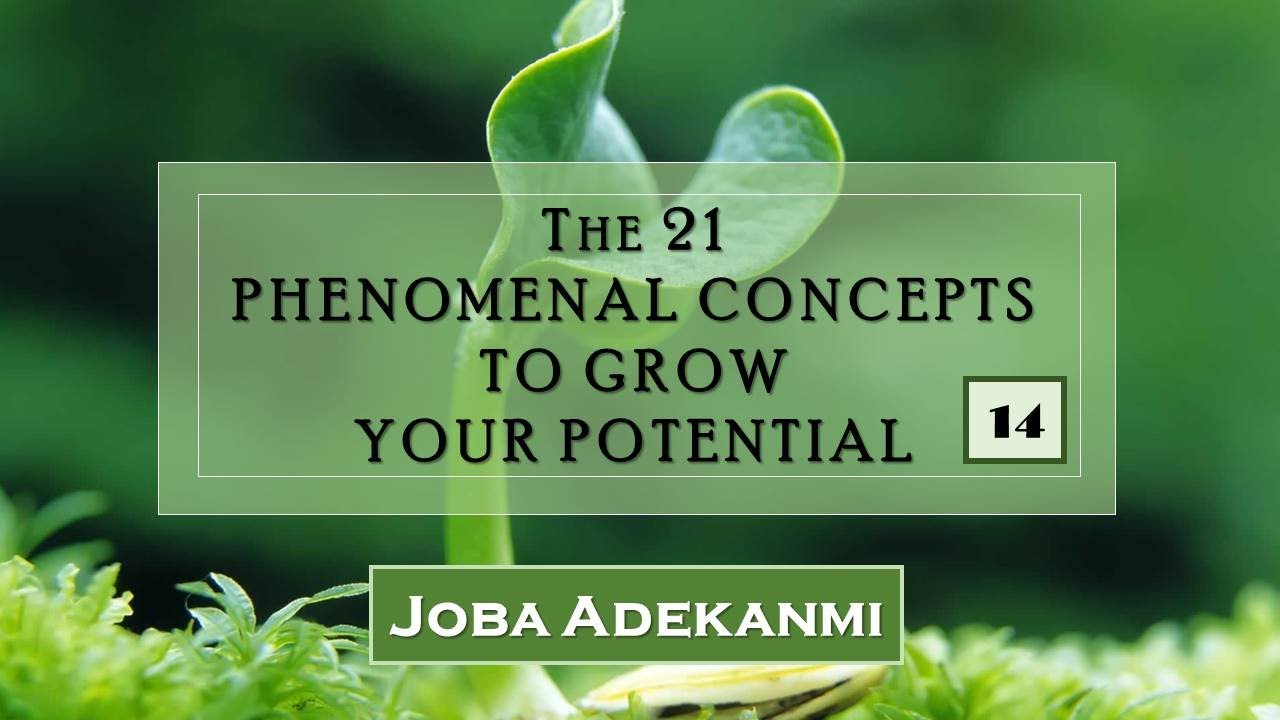 Grow Your Potential Concept 14 - Scale by Joba Adekanmi - YouTube