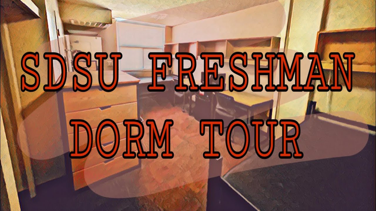 SDSU UNIVERSITY TOWERS FRESHMAN DORM TOUR & WHAT TO BRING - YouTube