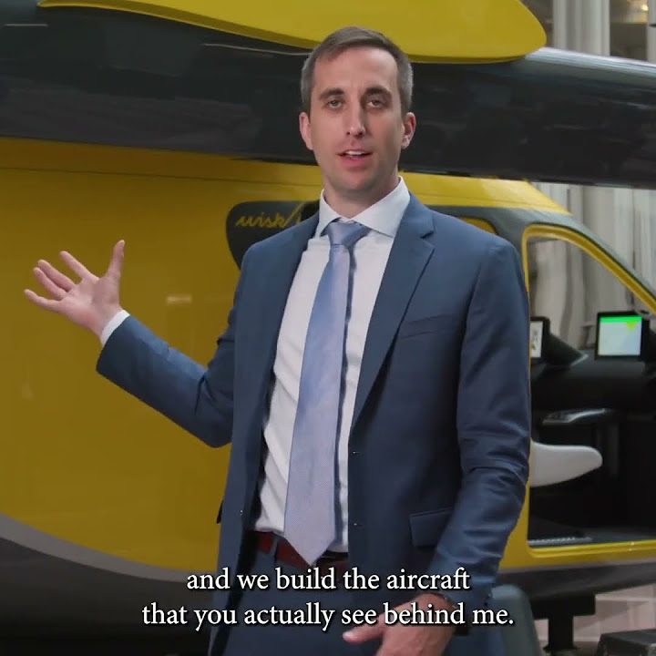 Wisk Aero CEO Brian Yutko Shows Off eVOTL Air Taxi - YouTube
