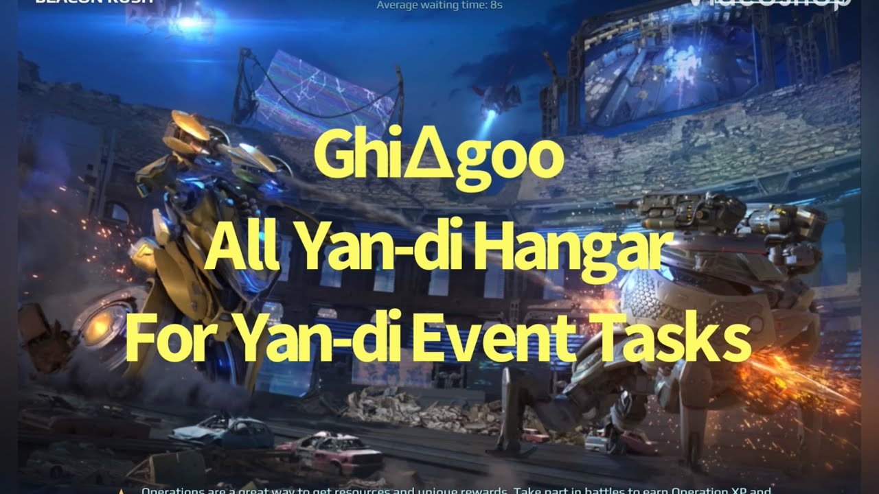 All Yan-di Hangar For Yan-di Events Tasks - YouTube
