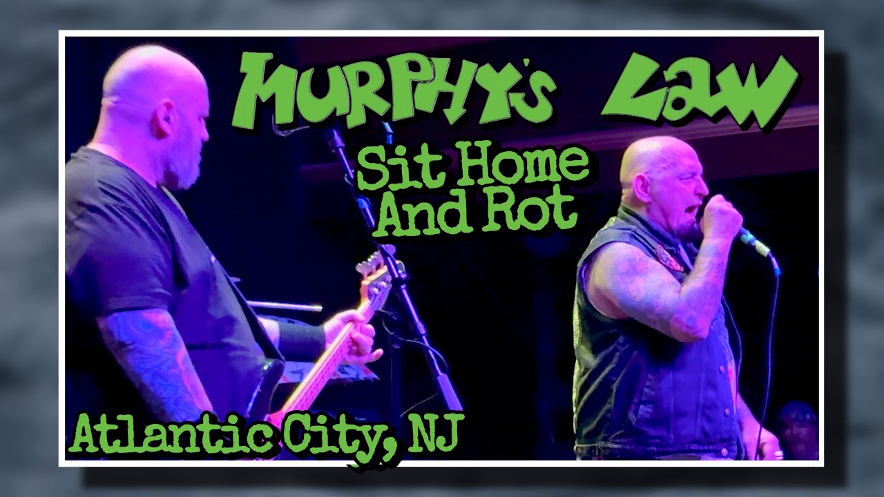 Murphy’s Law “Sit Home And Rot” @ Anchor Rock Club- Atlantic City, NJ 5 ...