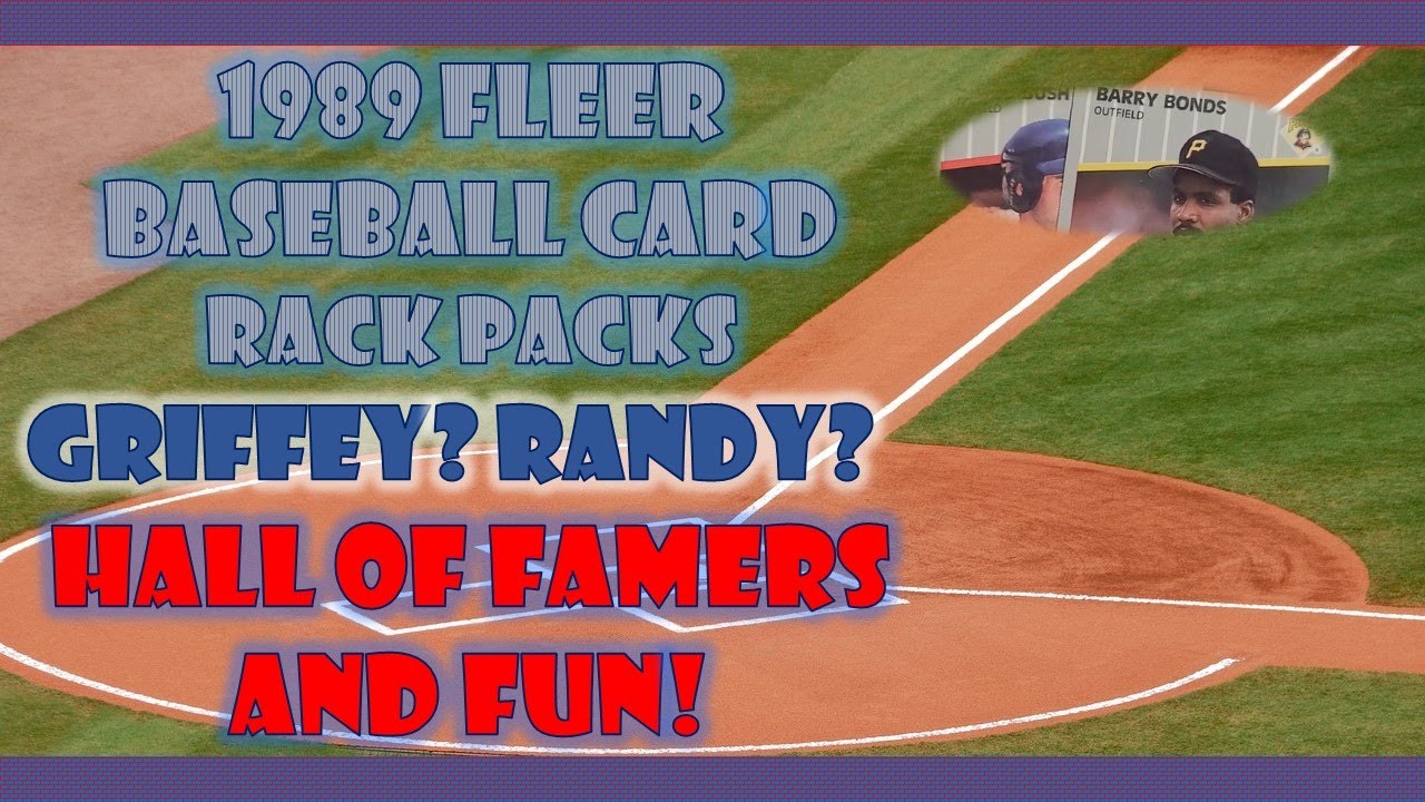 1989 Fleer Rack Packs Great Vintage Baseball Cards | Griffey? Johnson