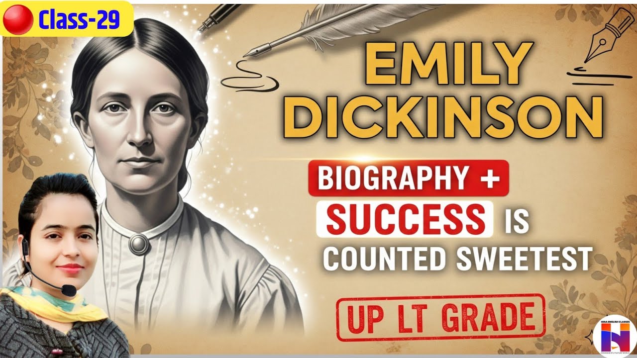🔴Class -29 | Lt Grade English 2025 | Emily Dickinson"Success is Counted ...