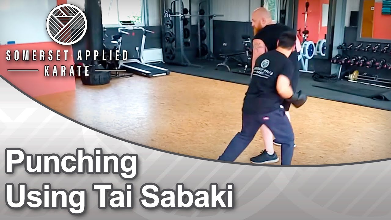 Punching Using Tai Sabaki - YouTube