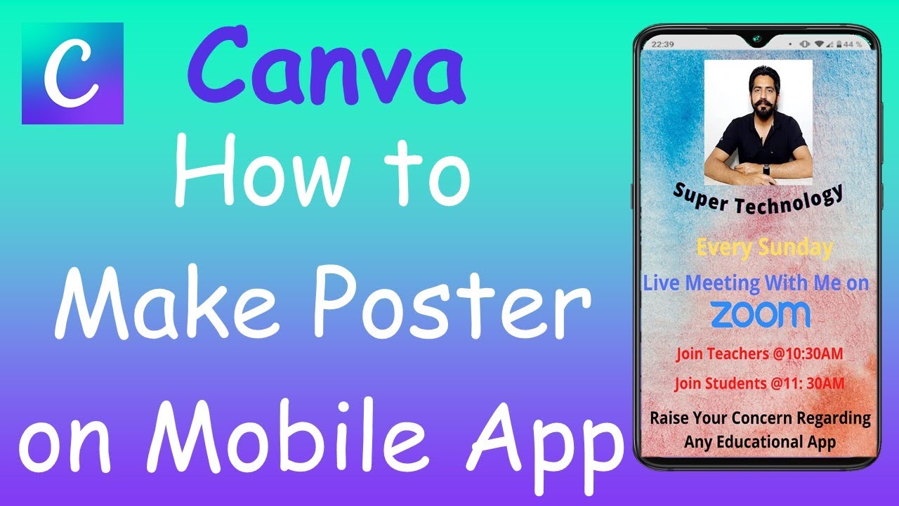 How To Create Poster In Canva Mobile App In Hindi YouTube How To Create Poster In Canva Mobile App In Hindi YouTube